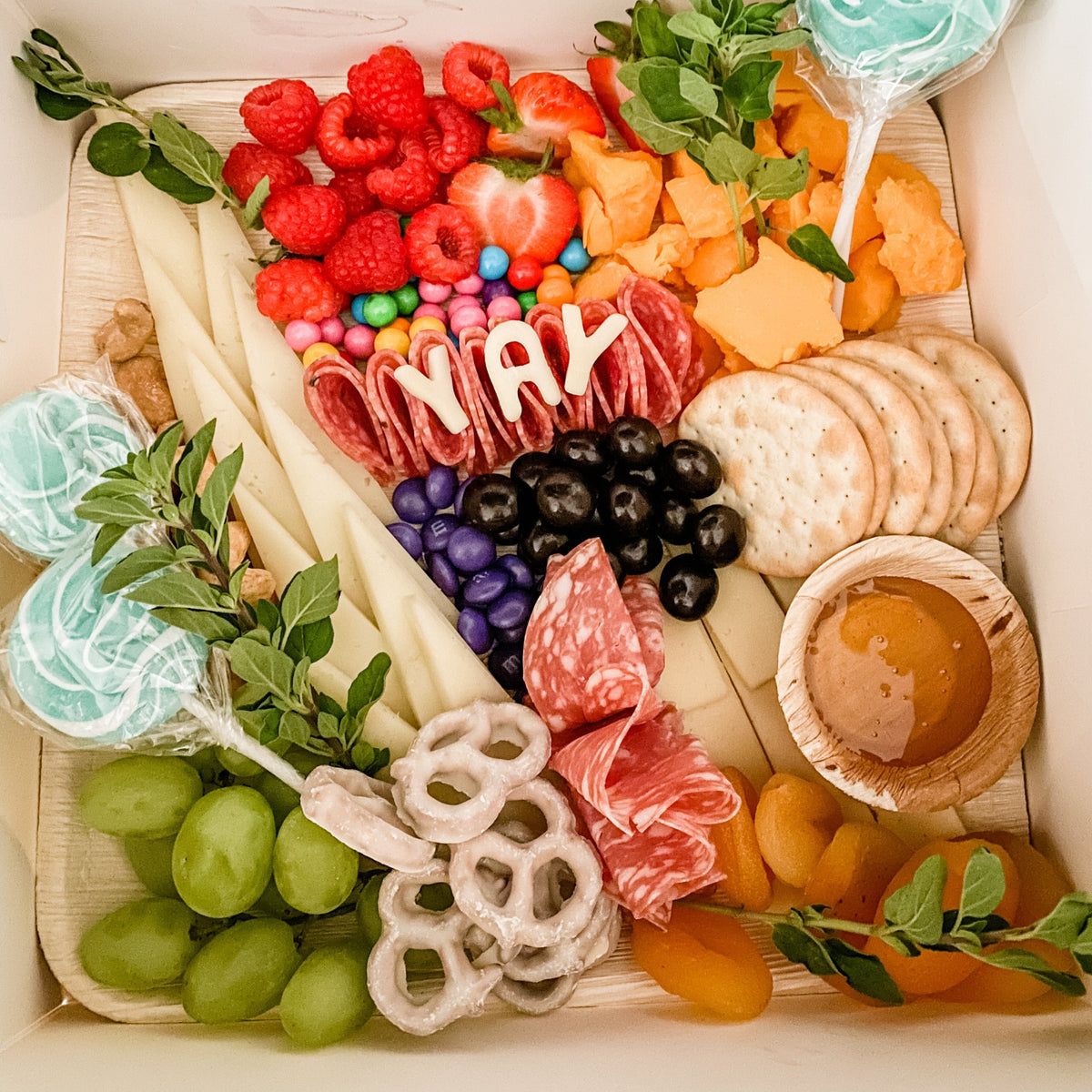 'YAY' Cheese Letters +$3 Charge – Prairie Boards
